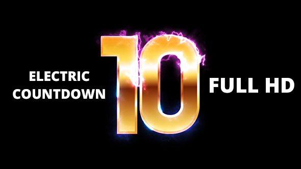 Electric Countdown, Motion Graphics | VideoHive